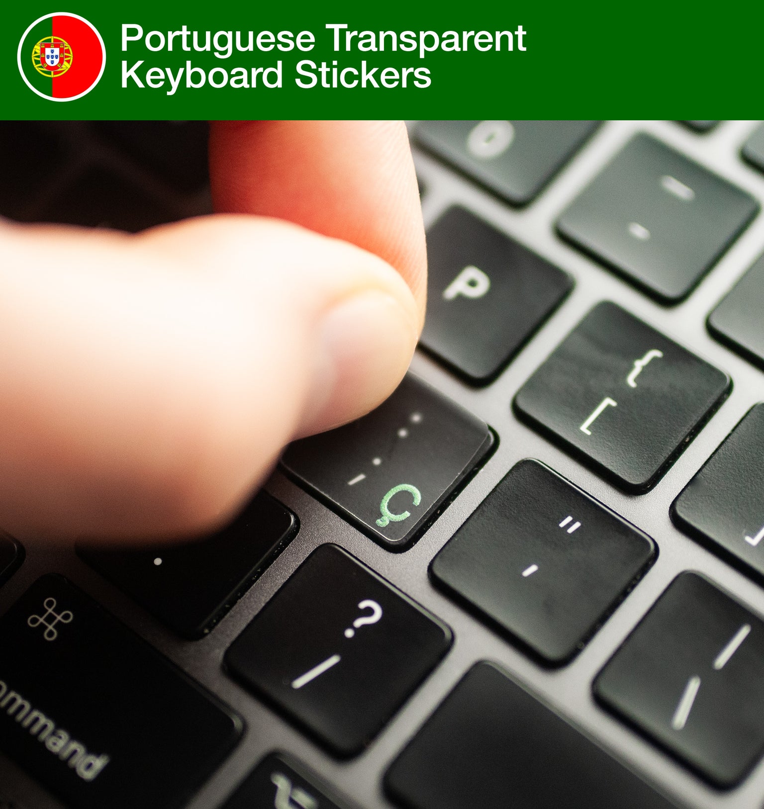Portuguese Keyboard Stickers Collection • Keyshorts