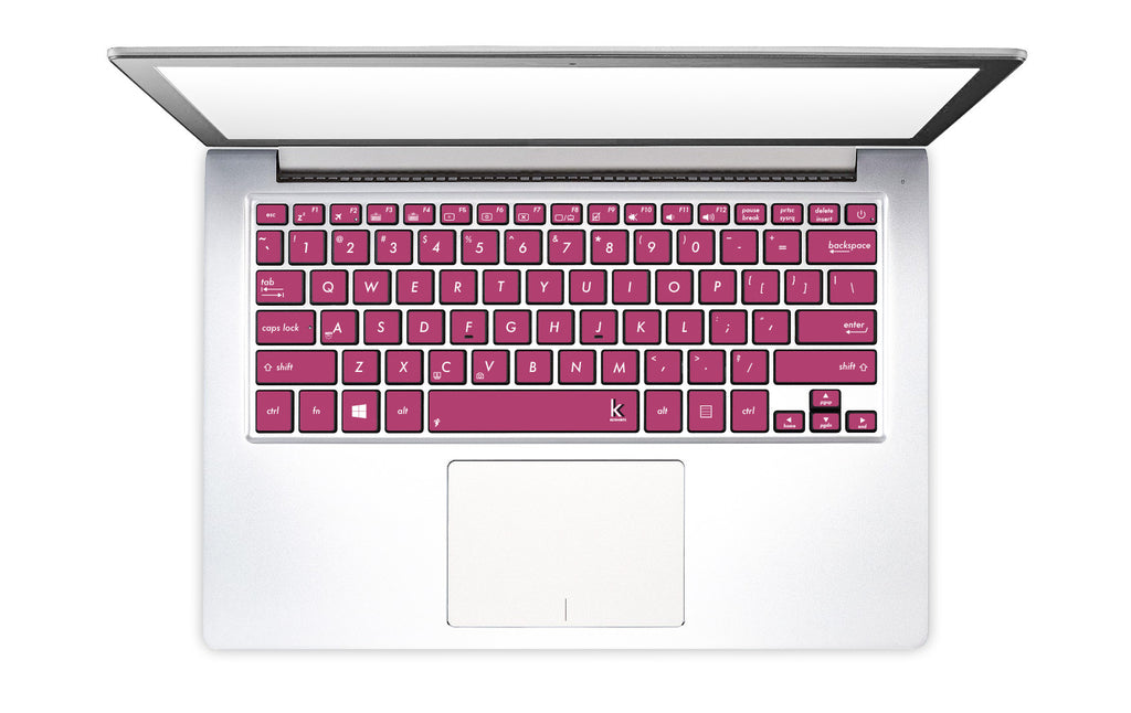 Raspberry Mood Laptop Keyboard Stickers • Keyshorts
