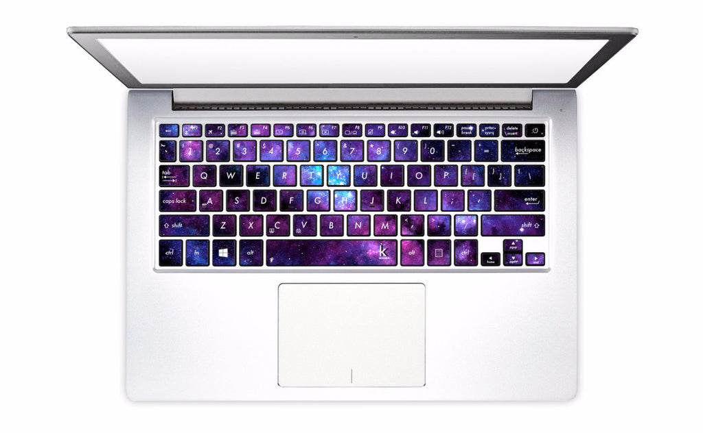 Stardust Laptop Keyboard Stickers • Keyshorts