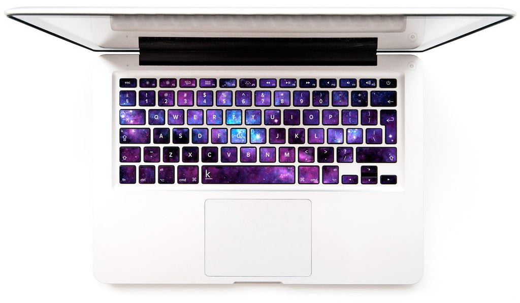 Stardust MacBook Keyboard Stickers • Keyshorts