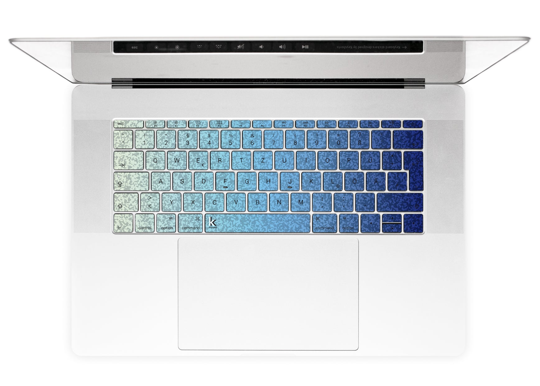Antique Ocean MacBook Keyboard Stickers • Keyshorts