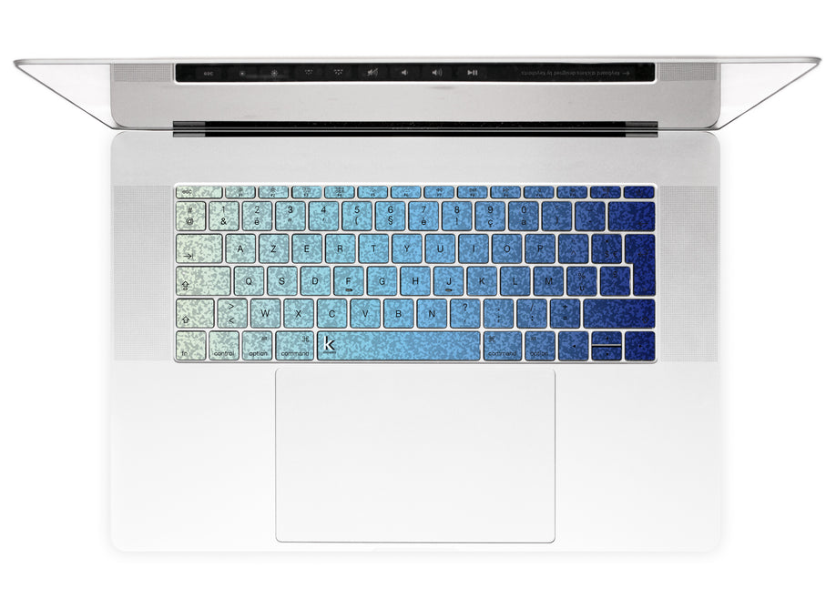 Antique Ocean MacBook Keyboard Stickers • Keyshorts