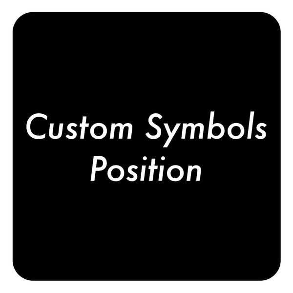 Custom Symbols Position | Keyshorts