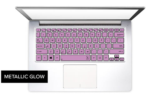 Ghost Pink Laptop Keyboard Stickers (Black Letters, Not Backlight Frie ...