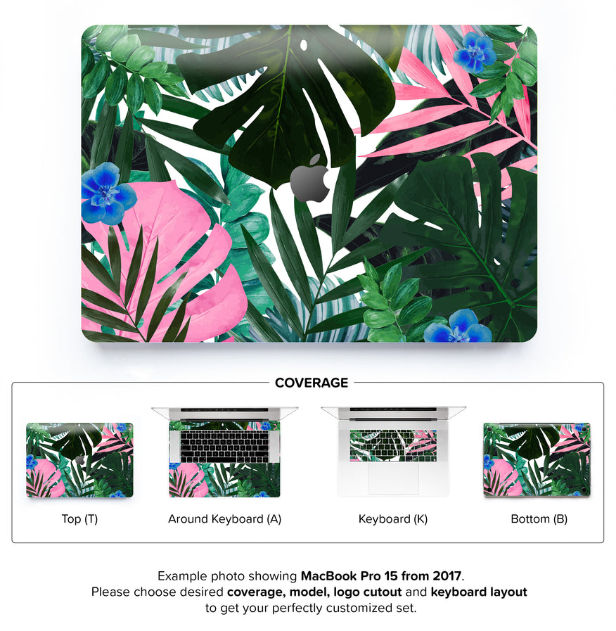MacBook Skins For Latest MacBook Pros and Airs - Jungle | Keyshorts
