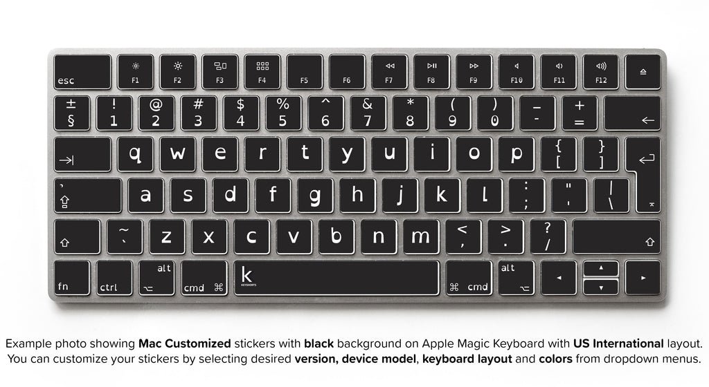 Accessibilty And Replacement Keyboard Stickers • Keyshorts