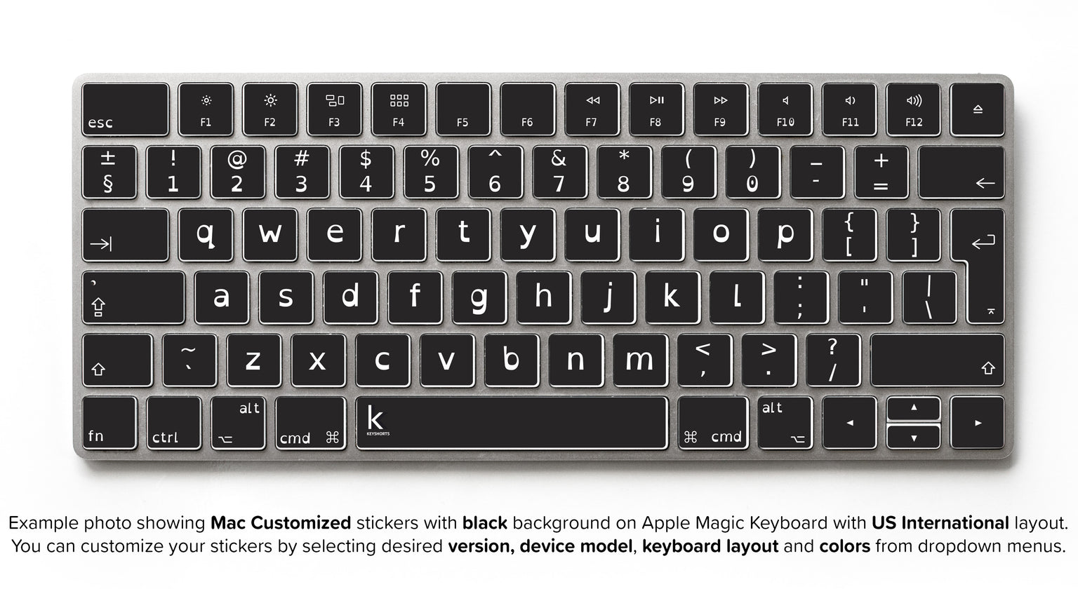 Accessibilty & Replacement Keyboard Stickers • Keyshorts