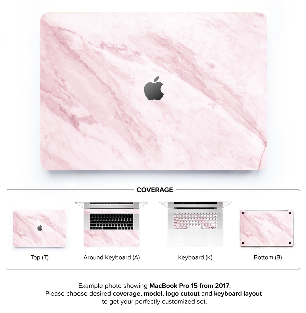 MacBook Skins For Latest MacBook Pros and Airs - Pink | Keyshorts