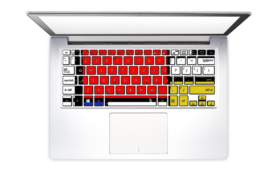 Modernist Dream Laptop Keyboard Stickers • Keyshorts