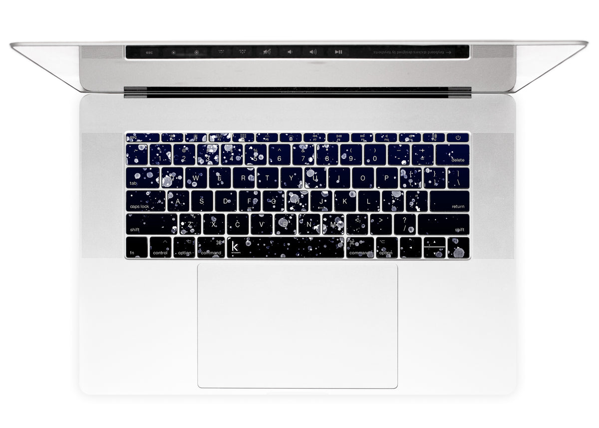Painting At Night MacBook Keyboard Stickers • Keyshorts