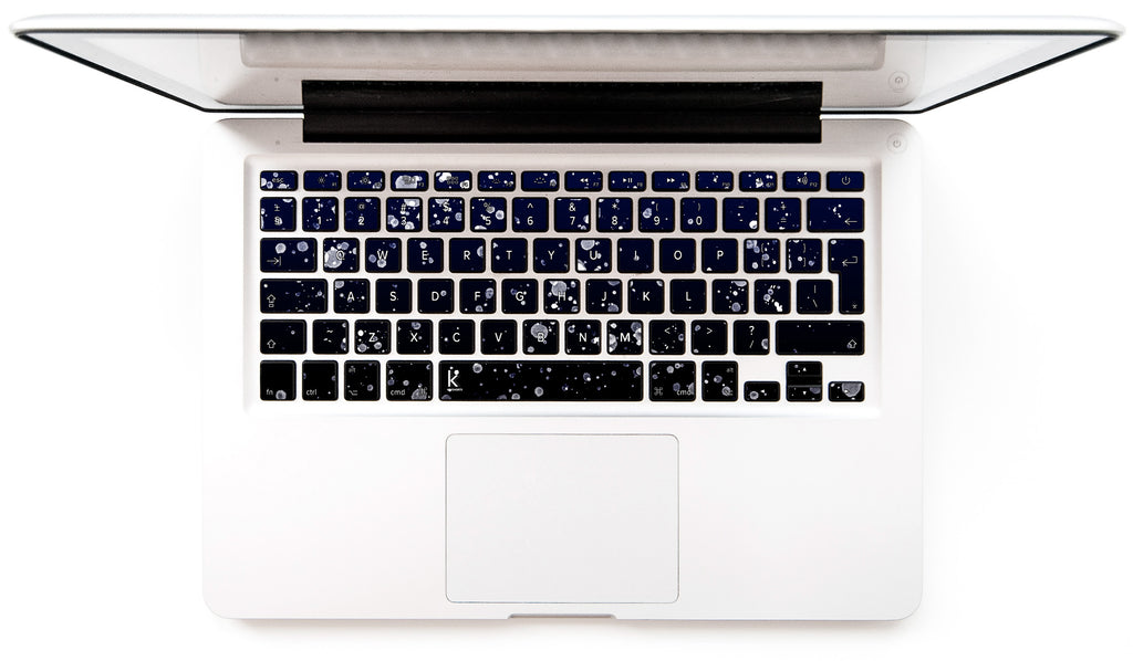 Painting At Night MacBook Keyboard Stickers • Keyshorts