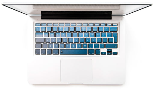 Pastel Ocean MacBook Keyboard Stickers • Keyshorts