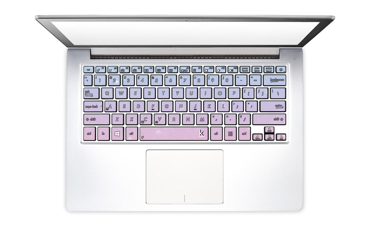 Unicorn Sky Laptop Keyboard Stickers • Keyshorts