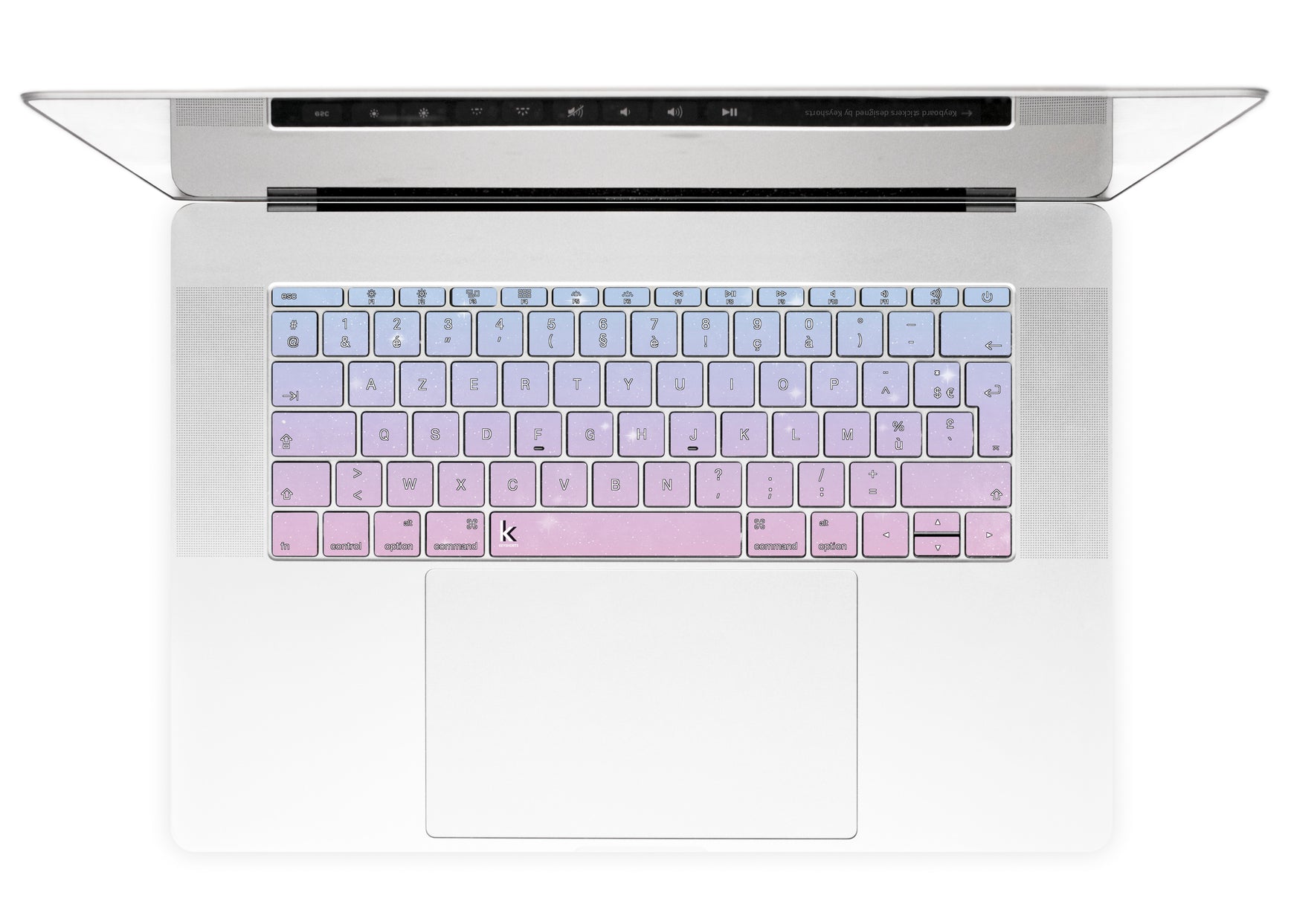 Unicorn Sky MacBook Keyboard Stickers • Keyshorts