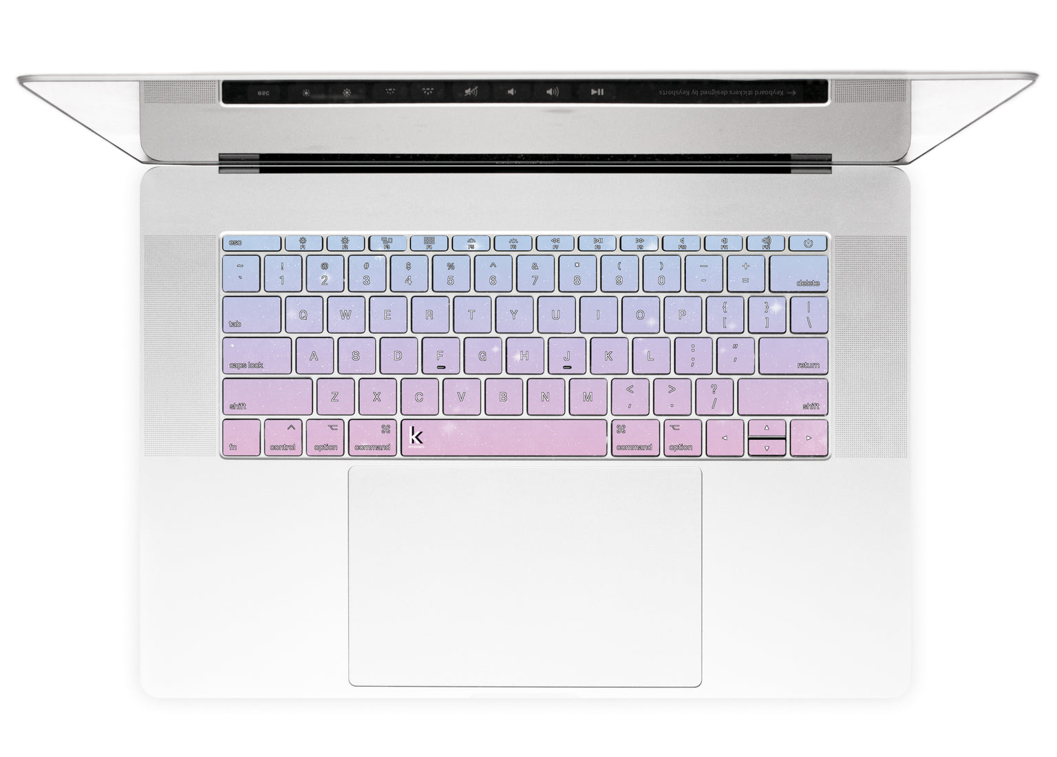 Unicorn Sky MacBook Keyboard Stickers • Keyshorts