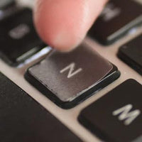 Transparent Keyboard Stickers (Clear version with no letters) | Keyshorts