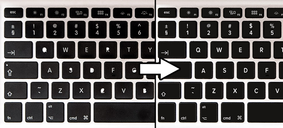 Keyboard Stickers For MacBooks And All Laptop Brands • Keyshorts